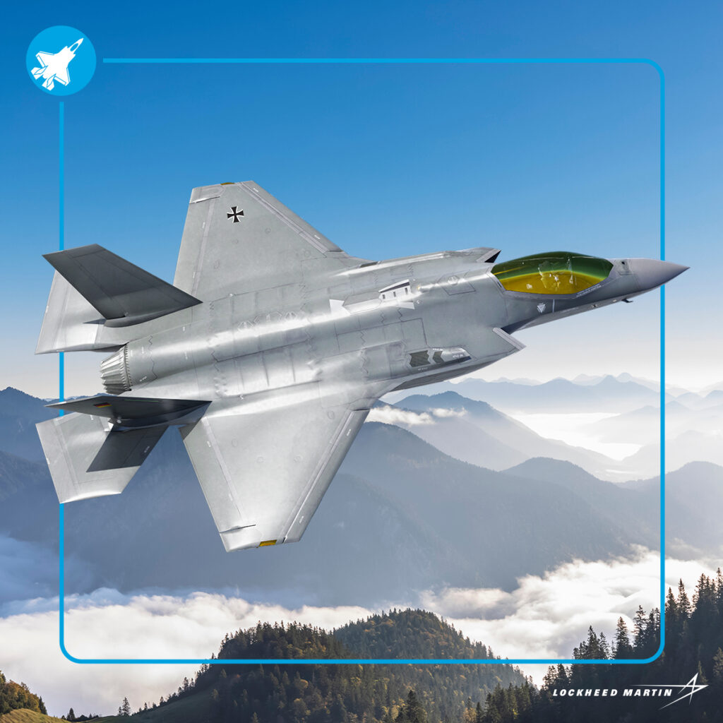 Pierwsze środki na produkcję niemieckich F-35A Lightning II – MILMAG