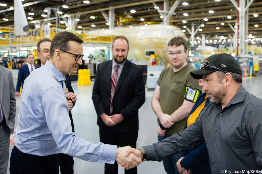 Premier Morawiecki w zakładach Lockheed Martin – MILMAG