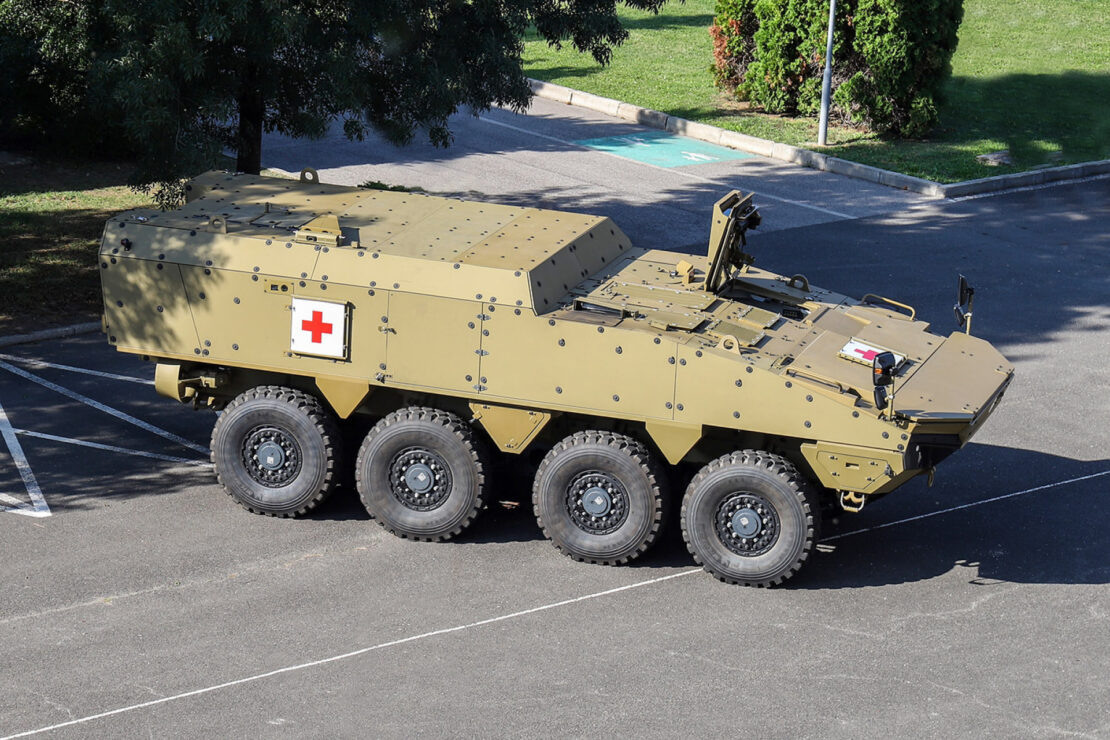Vydra: Słowacja odebrała pierwszy AMV XP 8x8 – MILMAG
