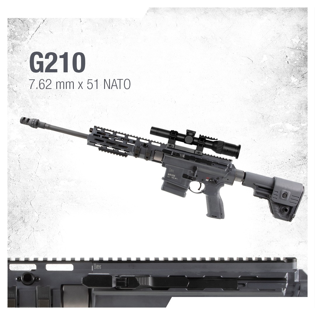 Bundeswehra zamawia karabiny wyborowe H&K G210 – MILMAG