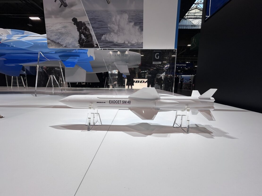 Premiera pocisku przeciwokrętowego MBDA Exocet SM40 dla okrętów ...