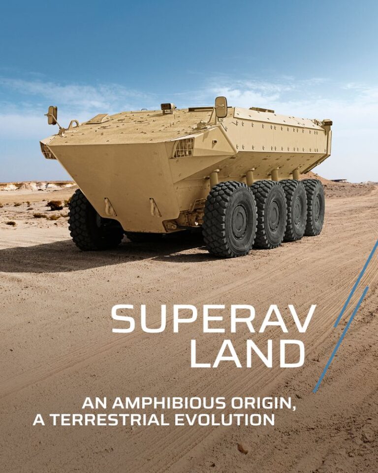 Iveco Defence Vehicles prezentuje SuperAV Land – MILMAG