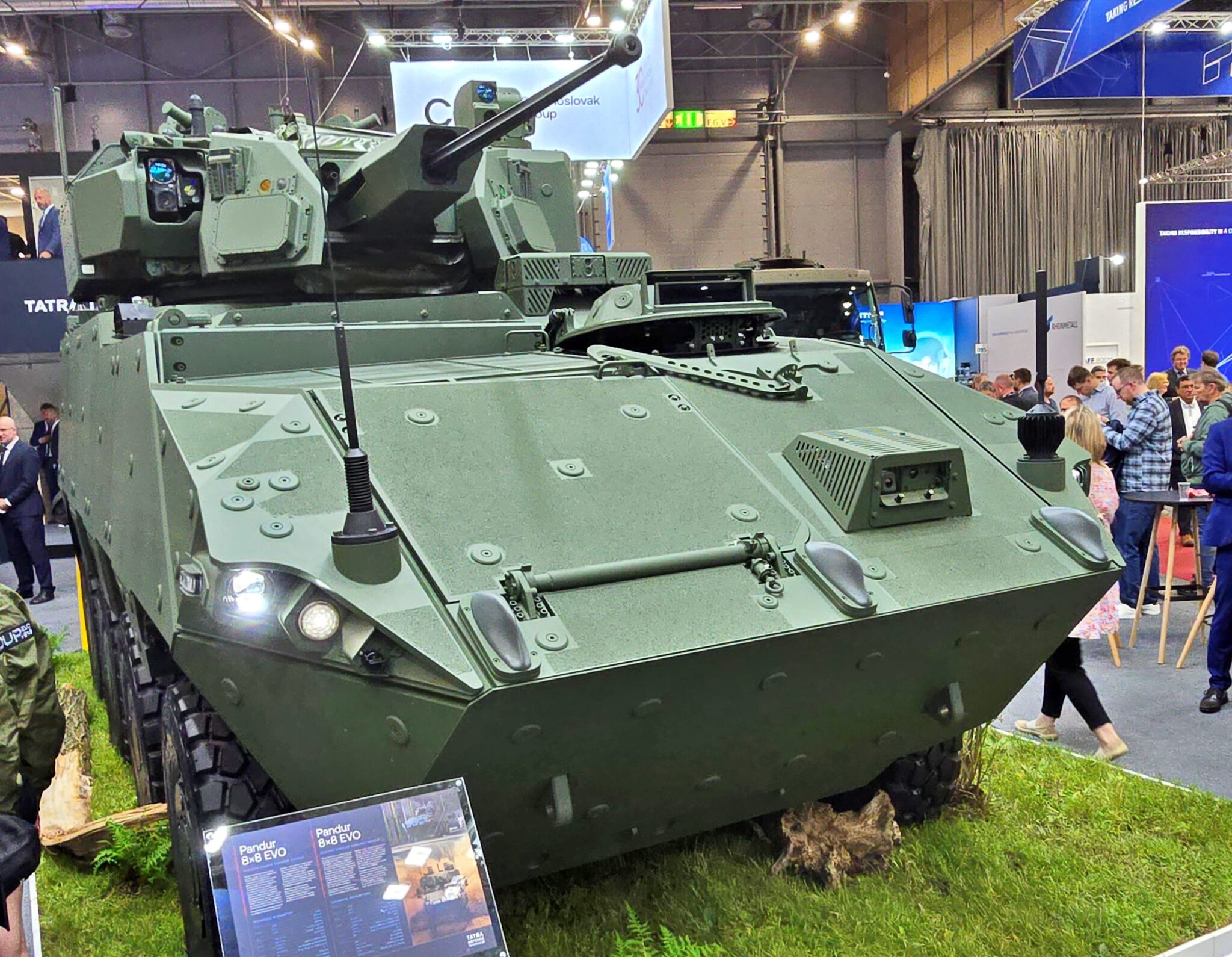Premiere of Pandur 8x8 EVO – MILMAG